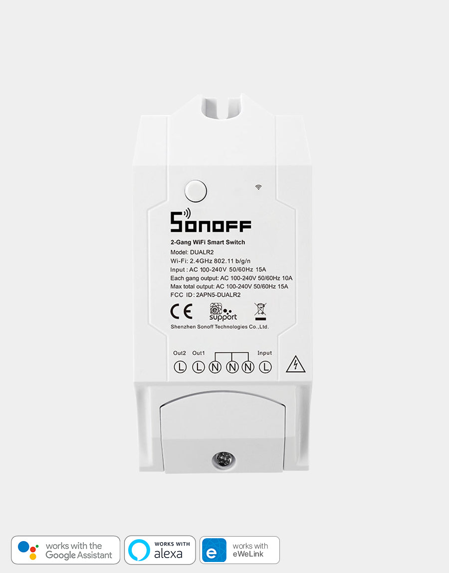 Sonoff Dual R2 Wifi Smart Switch – Smart Ghar